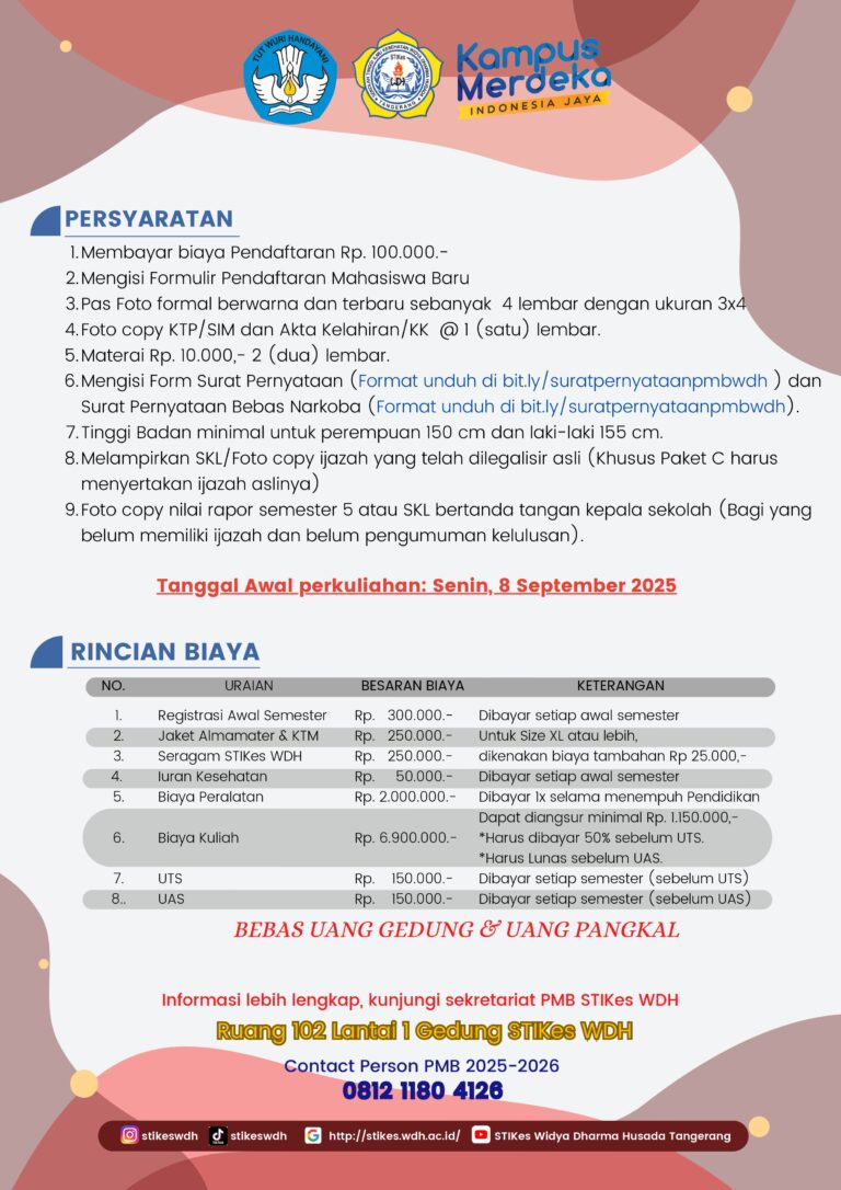 S1 KEPERAWATAN REG A – PMB WDH